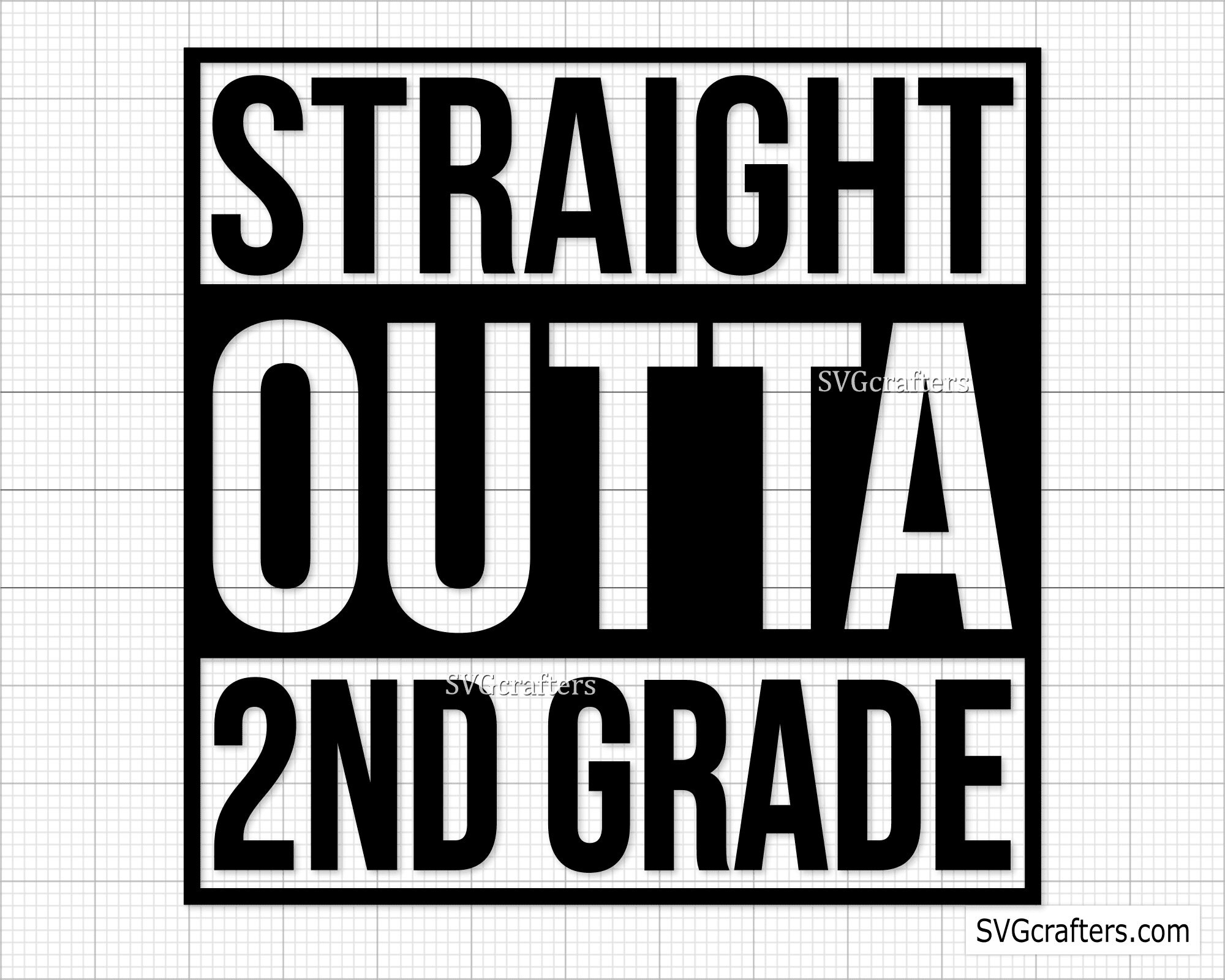 2nd Grade Level Complete svg 2nd grade svg second grade svg | Etsy