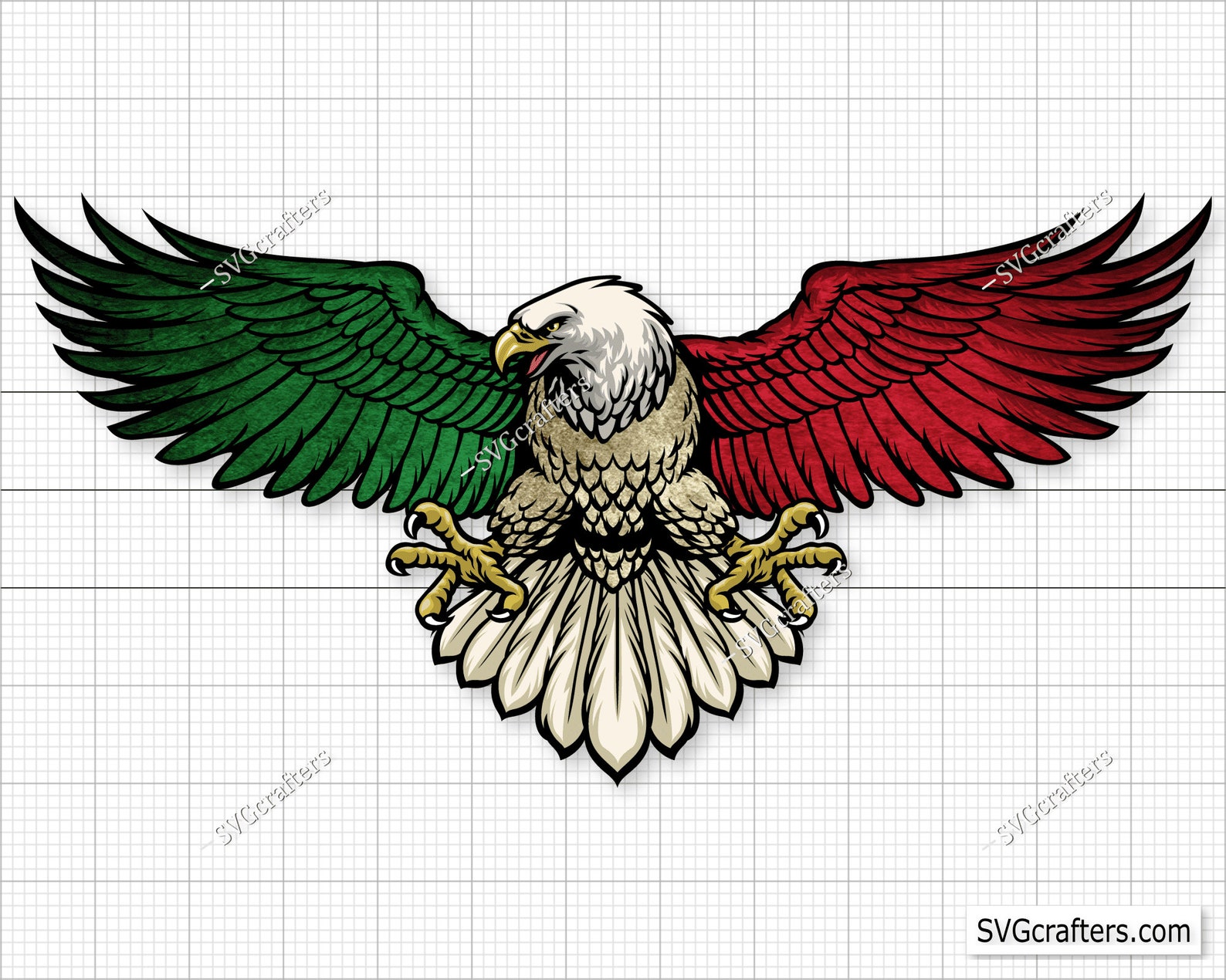 Mexican Eagle Flag PNG Sublimation Mexican Flag Png Mexican - Etsy
