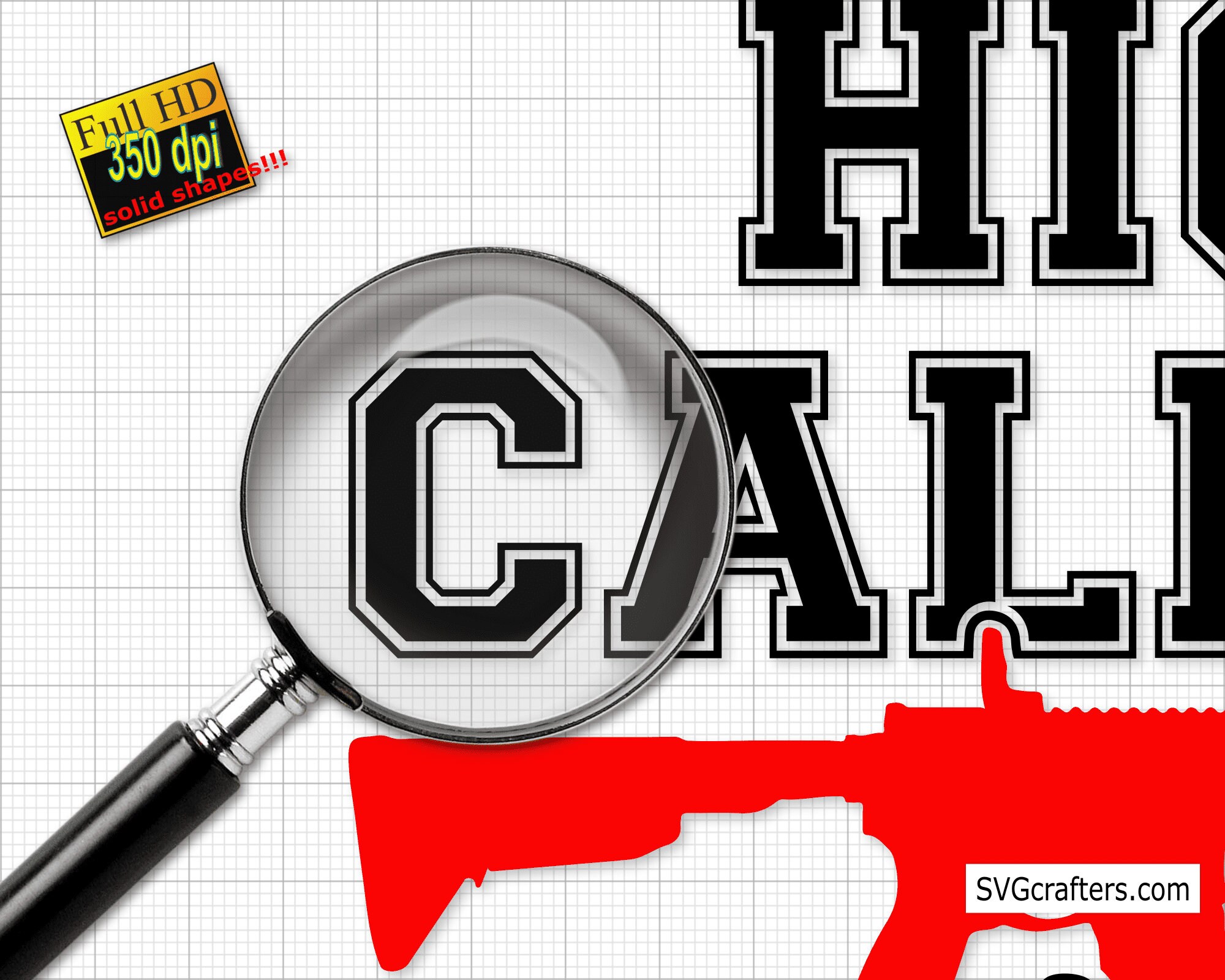 High Caliber Girl Svg Png 2nd Amendment Svg Rifle Flag Svg - Etsy