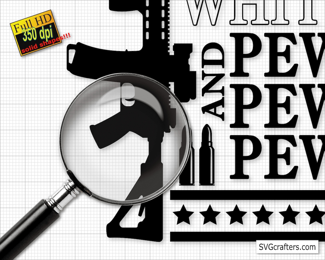 Red White and Pew Pew Pew Svg 2nd That Svg Rifle Flag Svg - Etsy