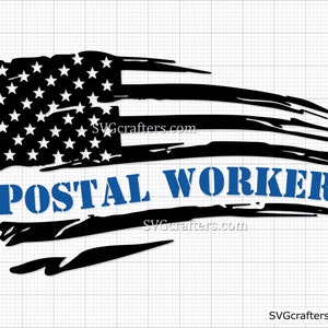 Postal Worker Svg, Postal Svg, Post Office Svg, Essential Worker Svg ...