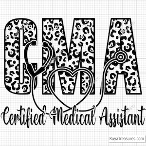 CMA Certified Medical Assistant Svg Png, CMA Life Svg Png, Nurse Svg ...