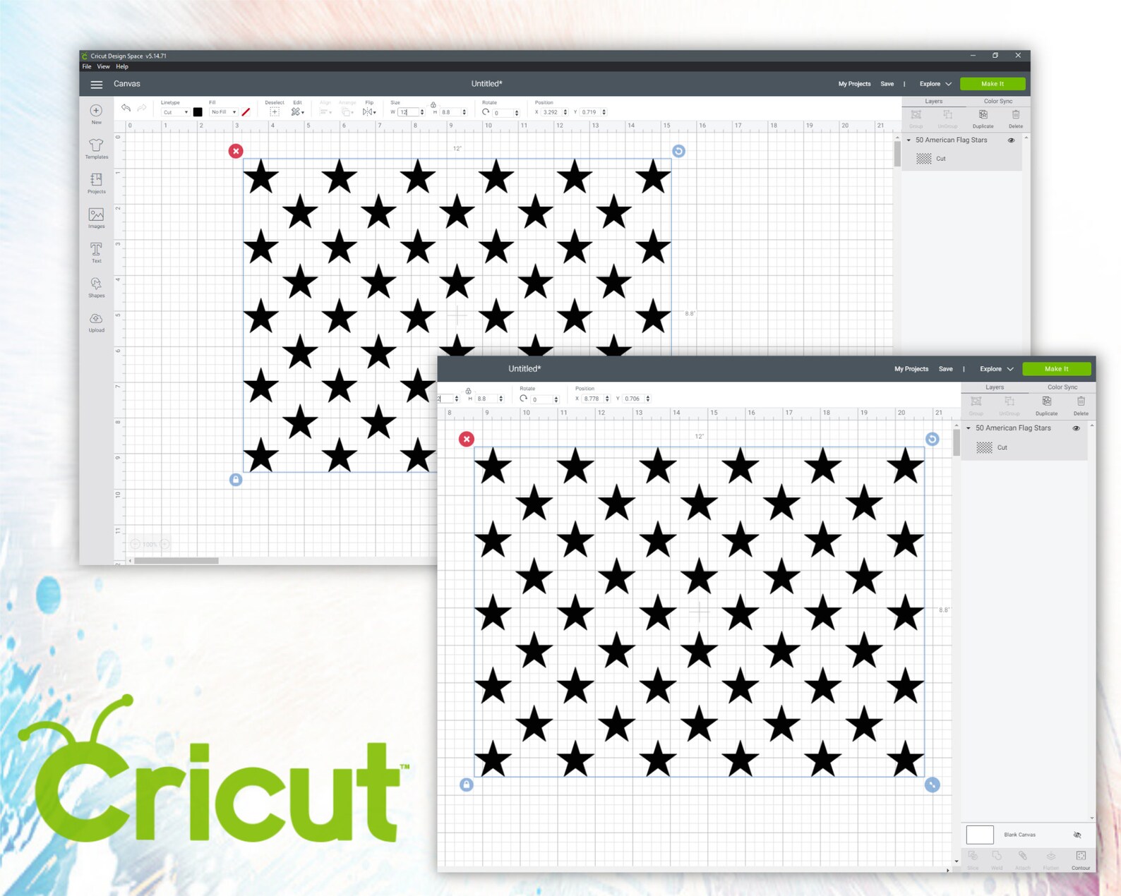 50 STARS Svg Png, American Flag Stars Svg, Union 50 Stars Svg, 50 Stars ...