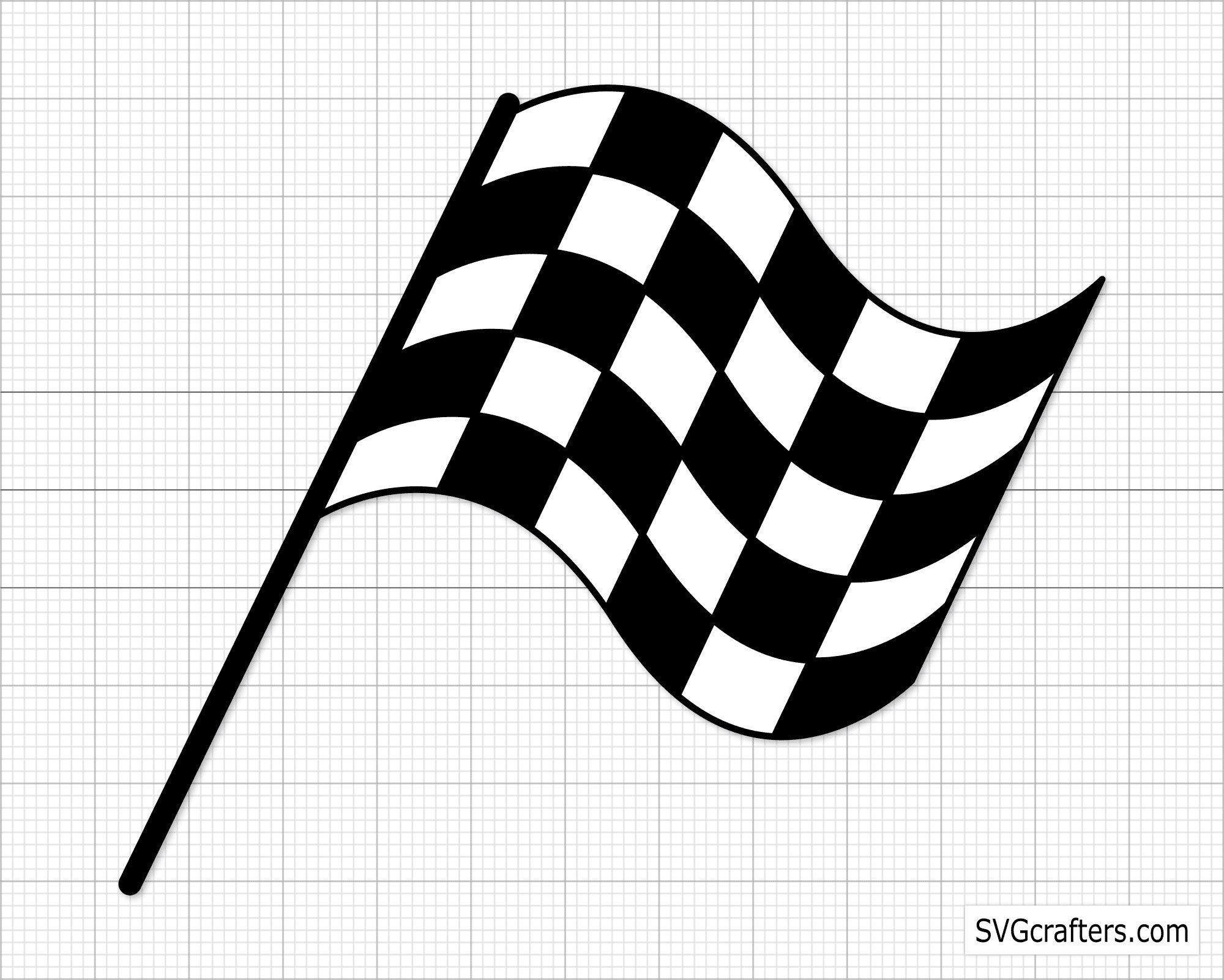 Checkered Flag Svg Racelife Svg Racing Svg Racing Life Svg - Etsy