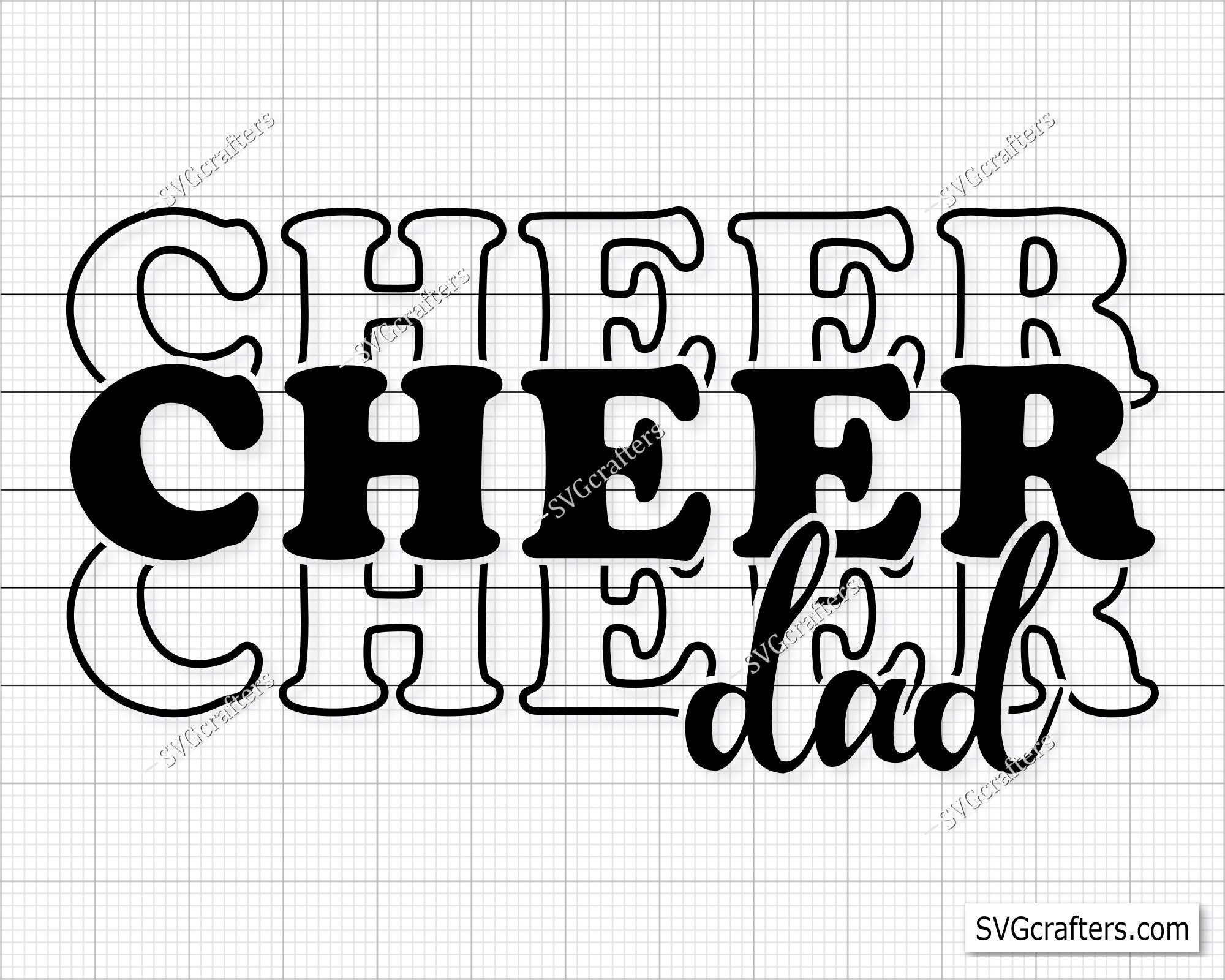 Cheer Dad Svg Cheer Coach Svg Bundle Cheer Coach Svg Cheer - Etsy Canada
