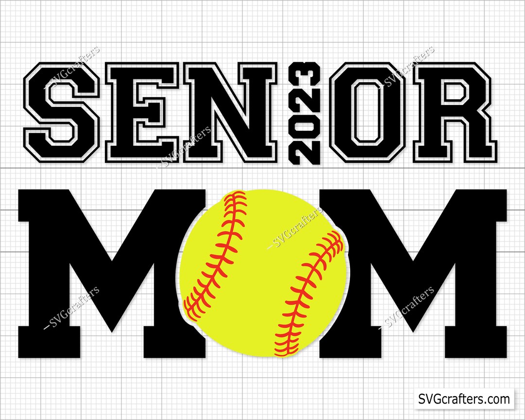 Senior Baseball Mom 2023 Svg, Senior Baseball 2023 Svg, Senior Mom Svg ...