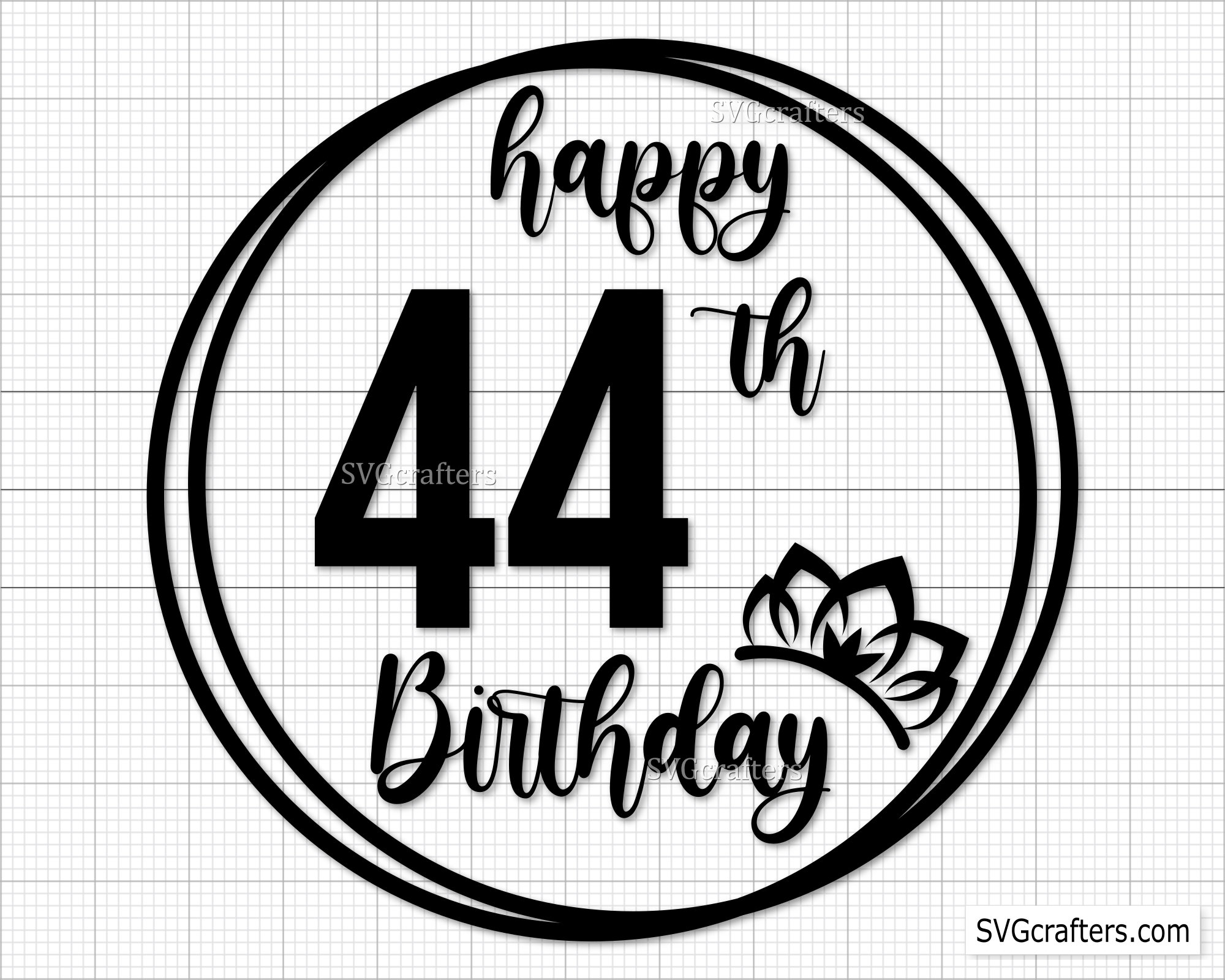 44th Birthday Svg Png 44th Svg Aged To Perfection Svg 44 Etsy