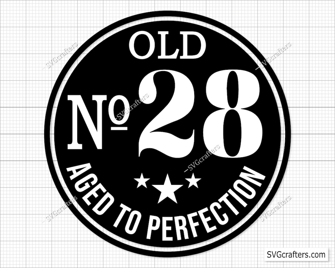 28th Birthday Svg Png 28th Svg Aged to Perfection Svg 28 - Etsy