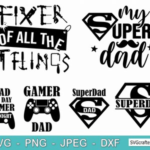 Fathers Day Svg Bundle Dad Svg Father Svg Papa Svg Best - Etsy