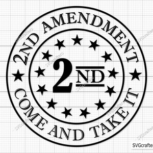 2nd Amendment Svg Come and Take It Svg We the People Svg - Etsy
