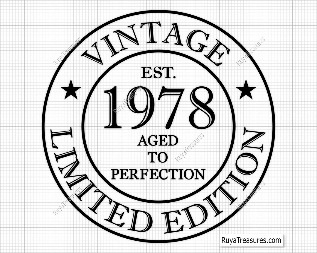 47th Birthday Svg Png, 47th Svg, Aged to Perfection Svg, 47 and ...