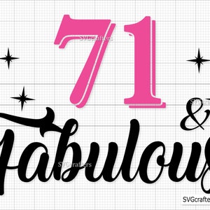 71st Birthday Svg Png, 71st Svg, Aged to Perfection Svg, 71 and ...