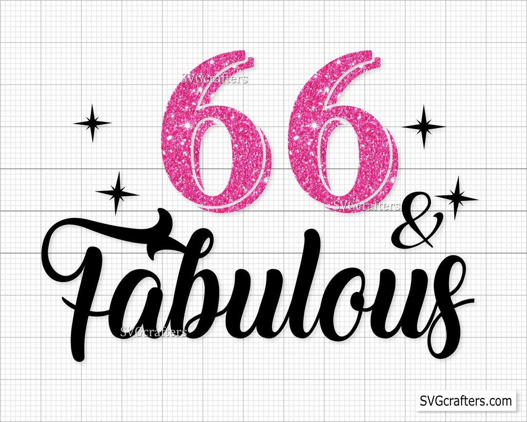 66th Birthday Svg Png, 66th Svg, Aged to Perfection Svg, 66 and ...