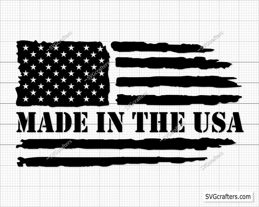 Made In The Usa American Flag Svg American Flag Svg 4th Of July Svg Fourth Of July Svg