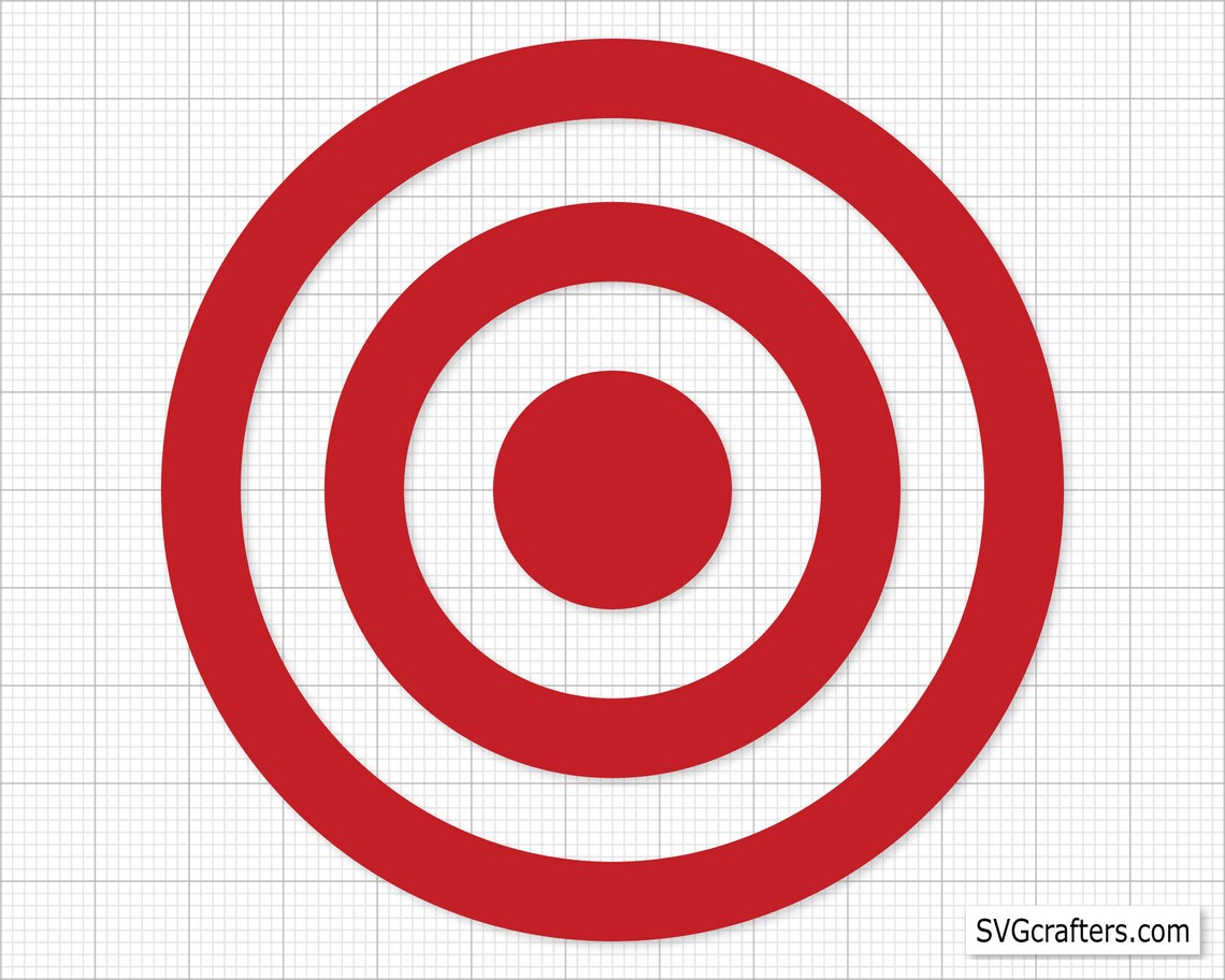 Bull's Eye Target Svg Png Target Svg Bullseye Svg - Etsy
