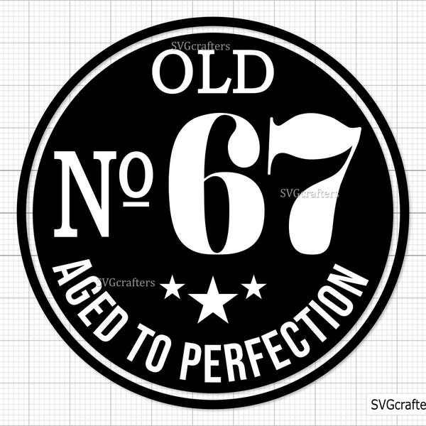 67th Birthday Card - Etsy