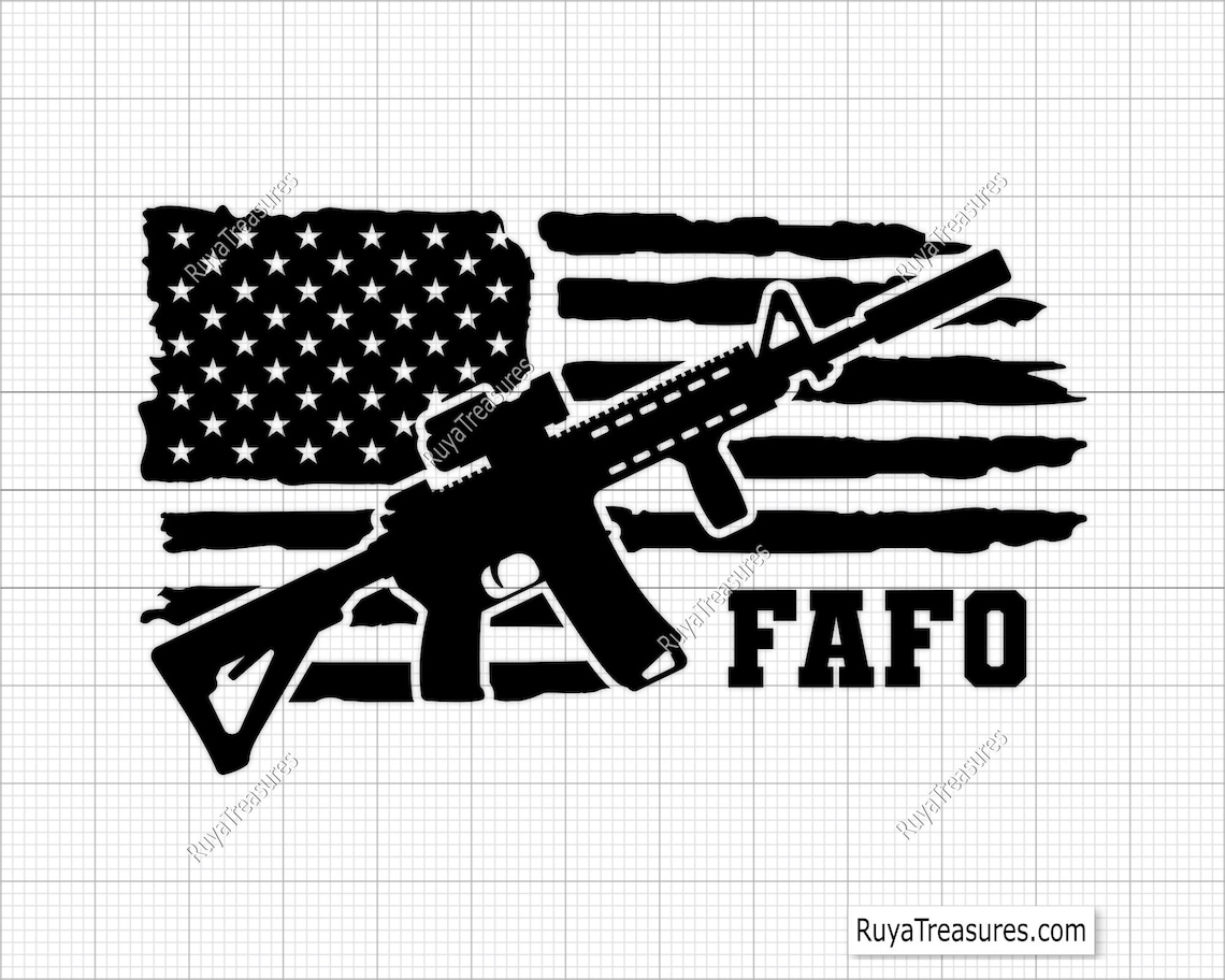 Faafo American Flag Svg Png, American Flag Fafo Svg, 2nd Amendment Svg ...