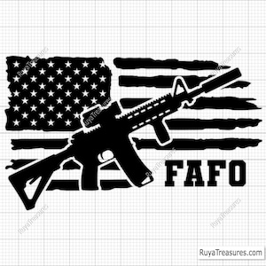 Faafo American Flag Svg Png, American Flag Fafo Svg, 2nd Amendment Svg ...