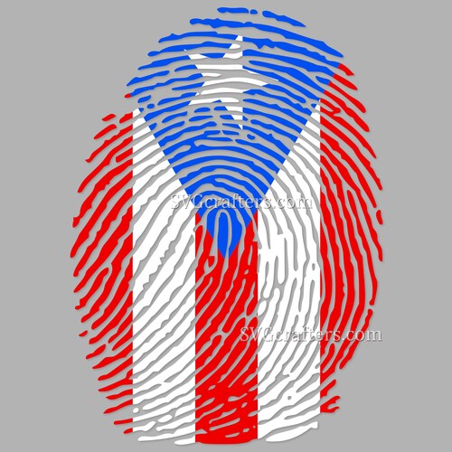 Puerto Rico DNA Print Svg Puerto Rican Svg Puerto Rico Flag | Etsy