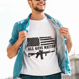 All Guns Matter Svg Png, Gun Flag Svg, Rifle Flag Svg, Guns Svg, 2nd ...