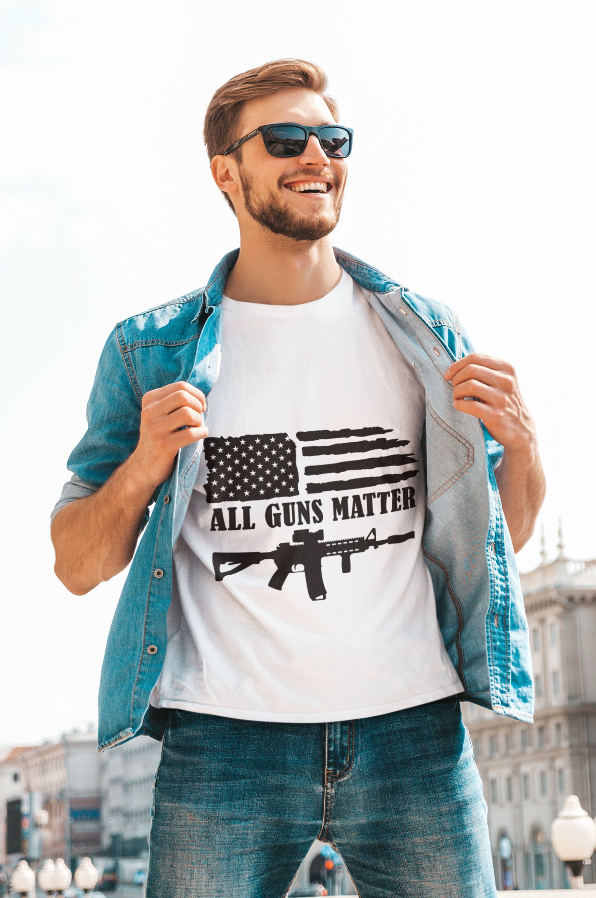 All Guns Matter Svg Png Gun Flag svg Rifle flag svg Guns - Etsy México