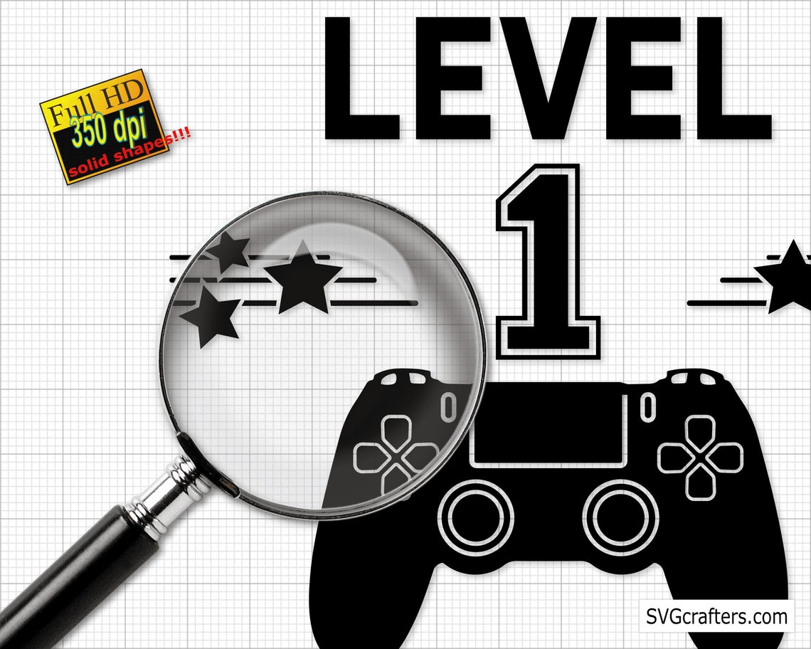 Level 1 Unlocked Svg 1st Birthday Svg My 1st Birthday Svg - Etsy