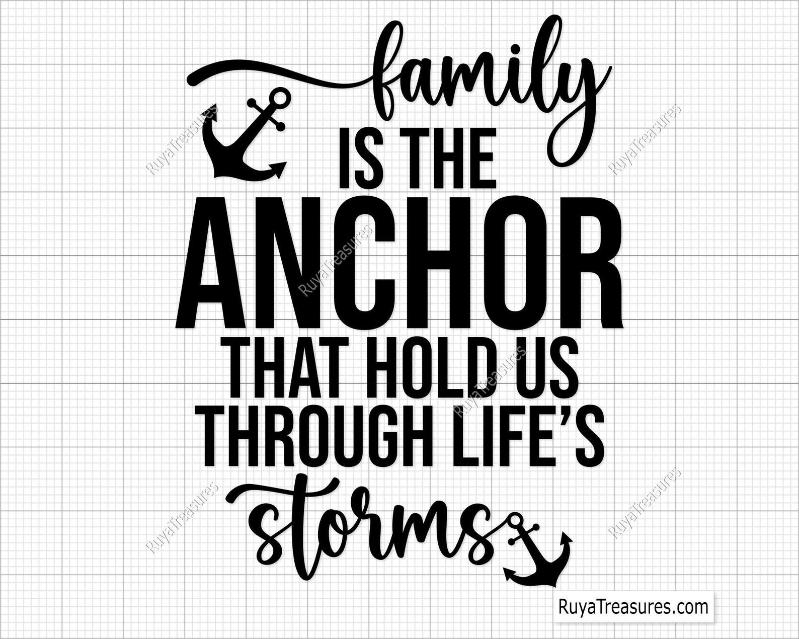 Family Quote Svg, Blessed Family Svg, Together We Have It All Svg, Love ...
