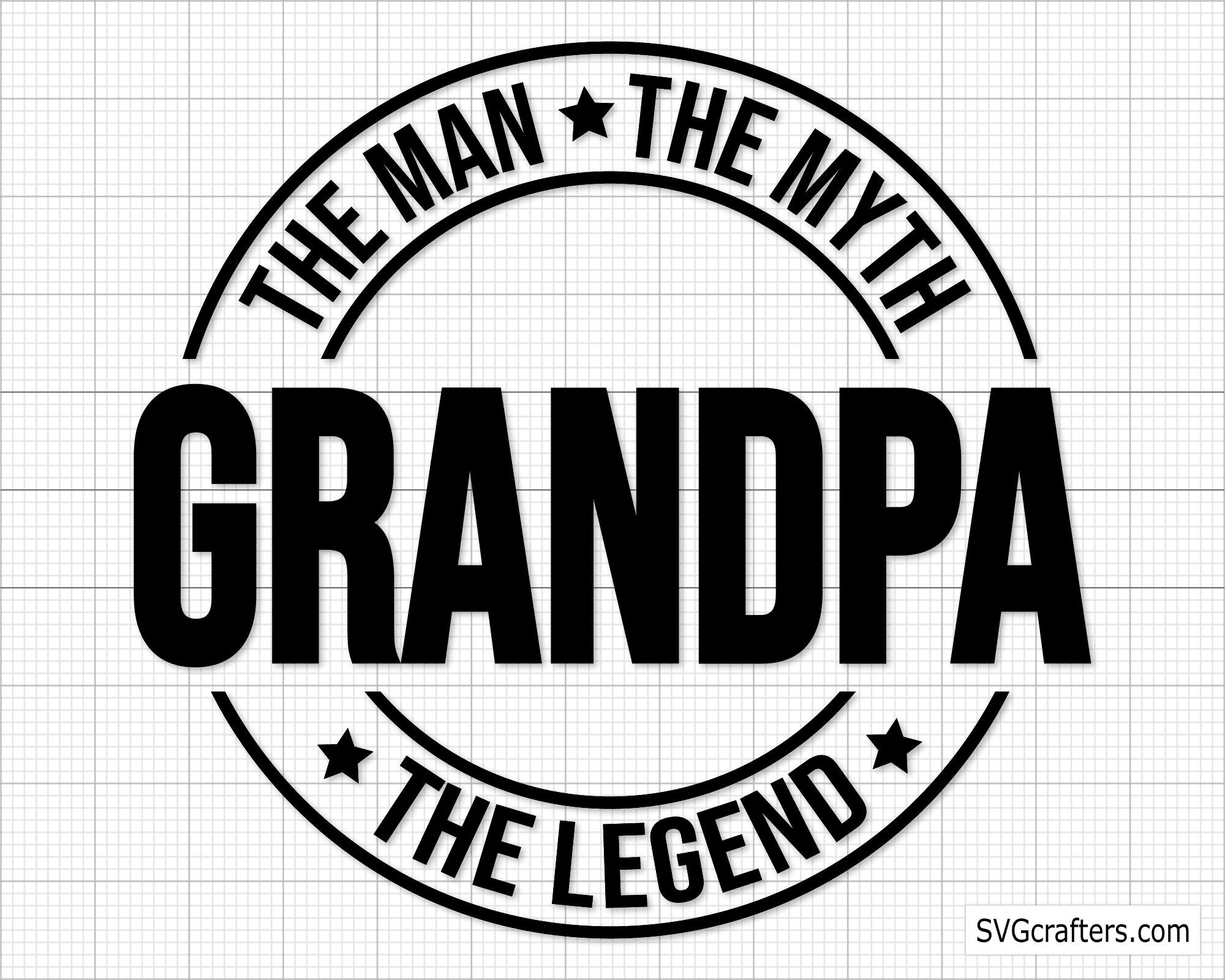 Visual Arts Calligraphy Craft Supplies & Tools the man the legend svg ...