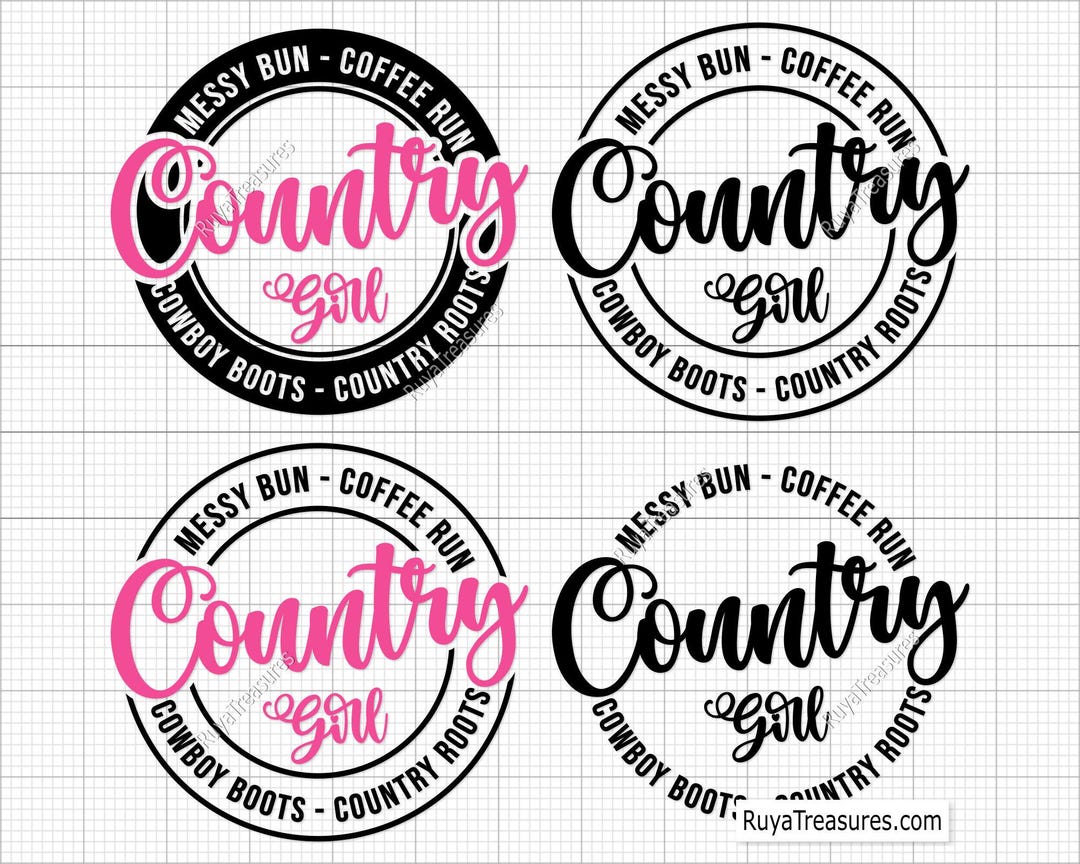 Country Girl Svg, Cowgirl Svg, Western Svg, Southern Girl Svg, Rodeo ...