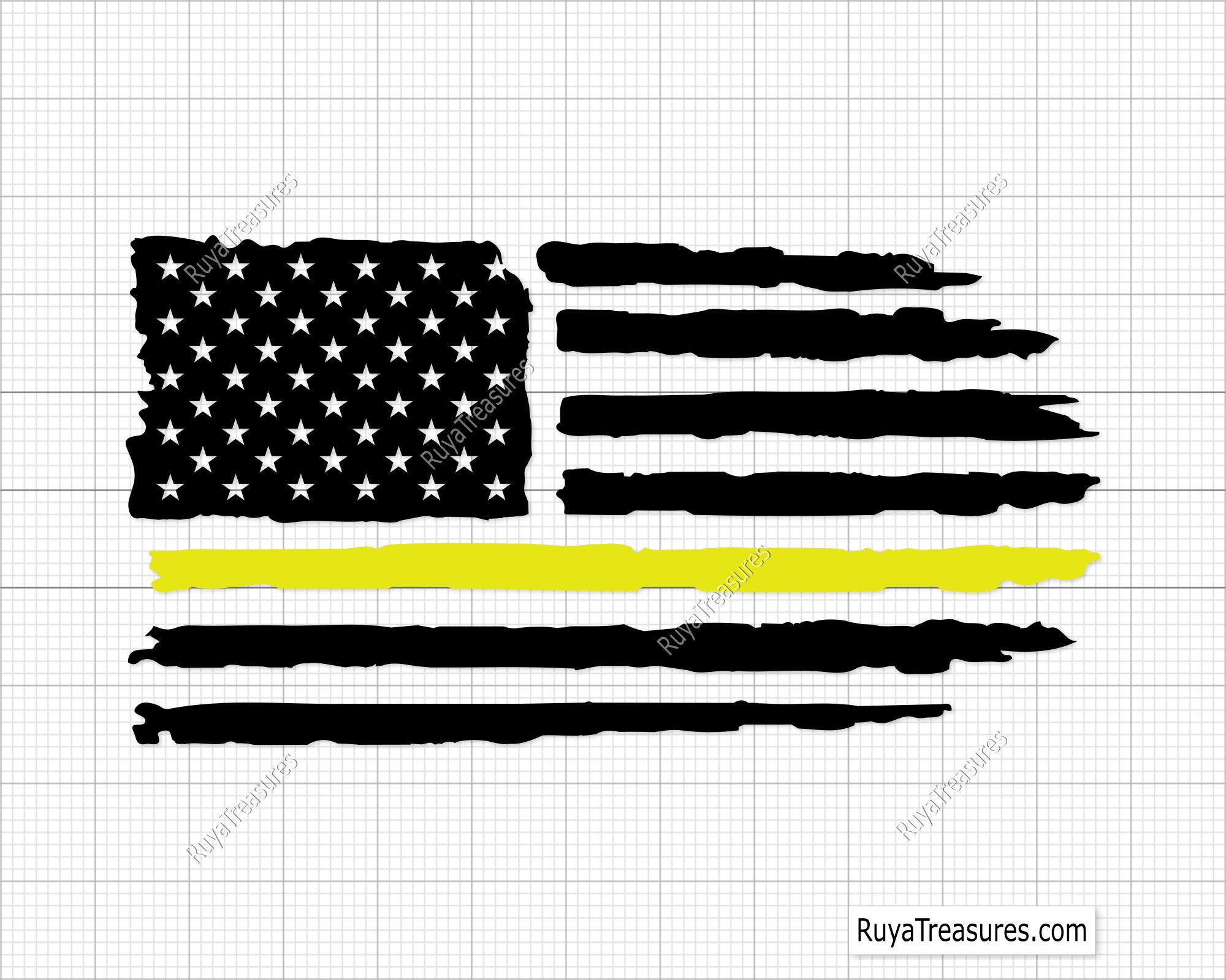 Dispatcher Svg Png, 911 Dispatcher Svg, Dispatch Svg, Distressed Flag ...