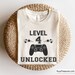 Level 4 Unlocked Svg, 4th Birthday Svg, My 4th Birthday Svg, Fourth ...