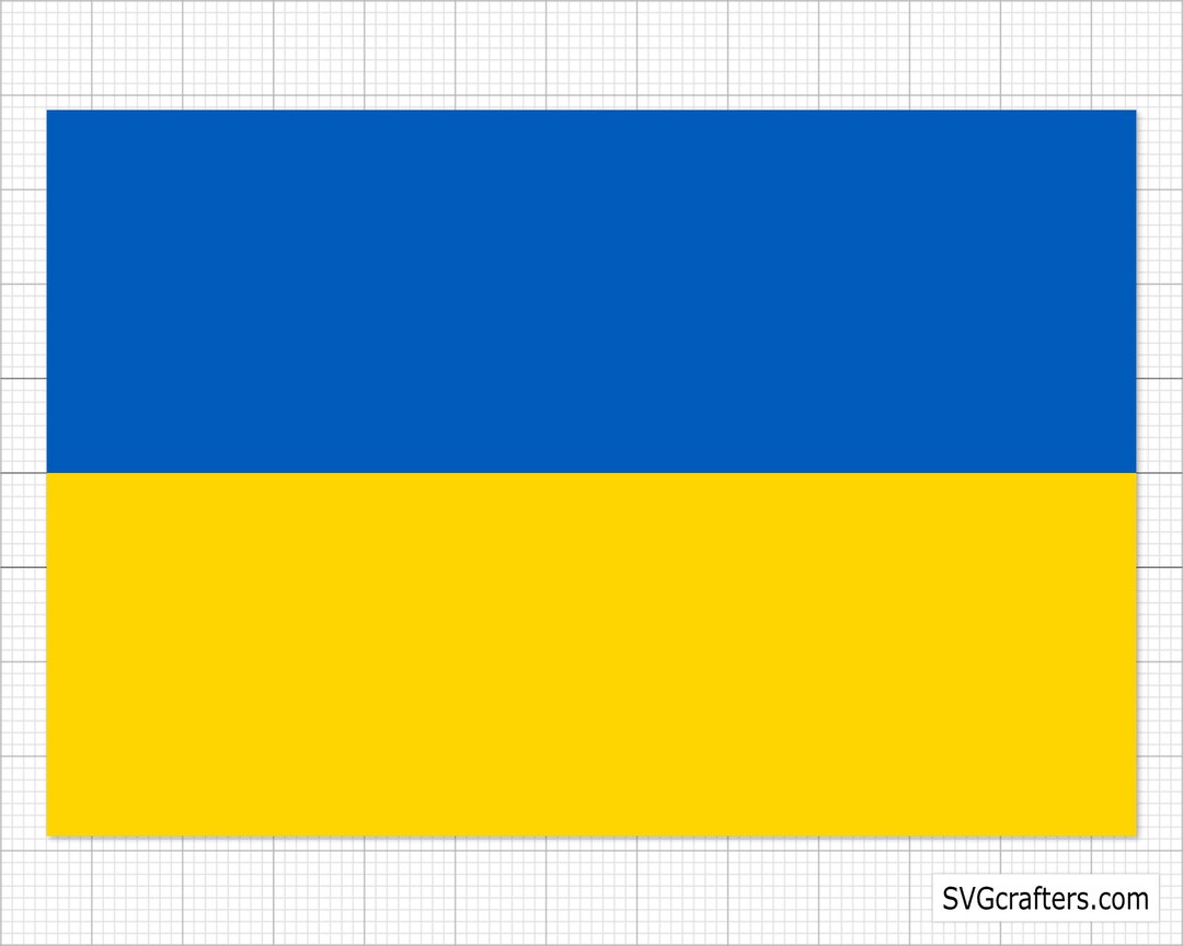 Ukraine Flag SVG PNG, Patriotic Ukrainian Design (printable Files) - Etsy