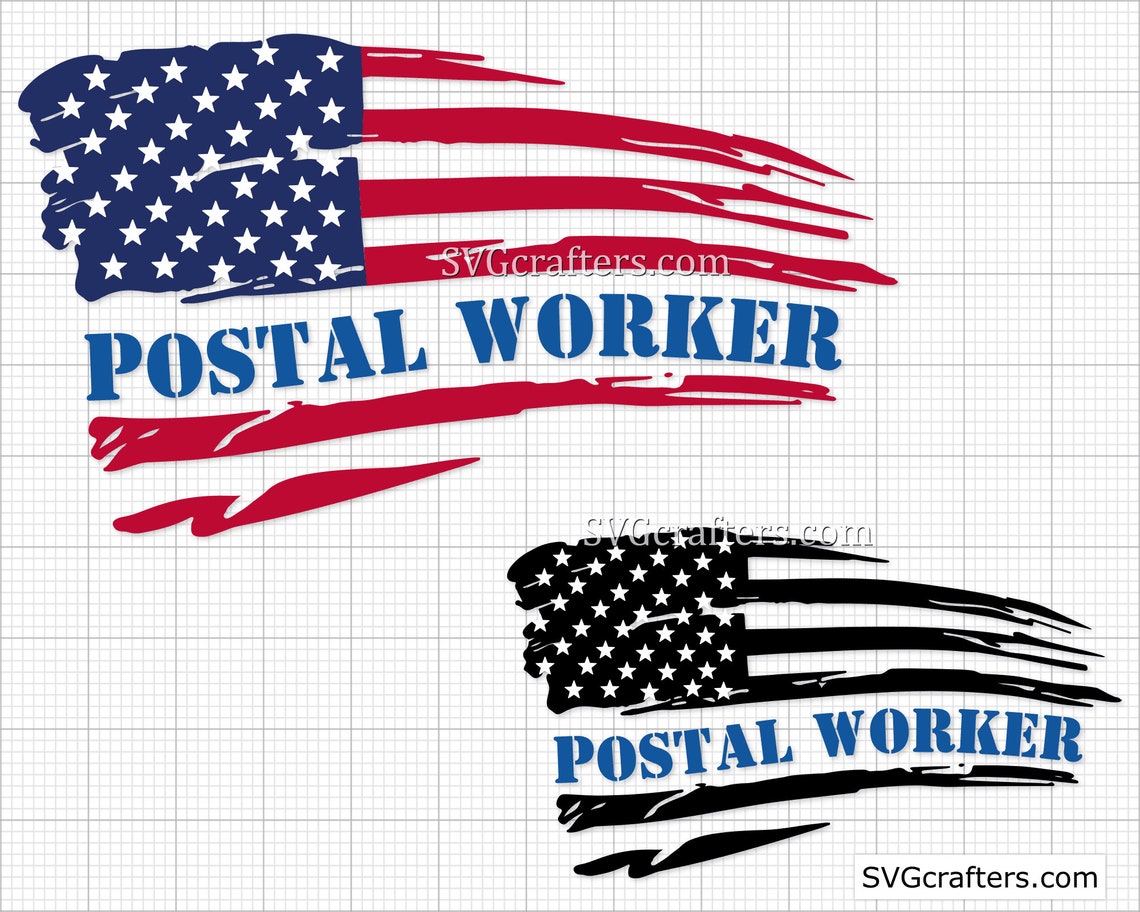 Postal Worker Svg Postal Svg Post Office Svg Essential | Etsy