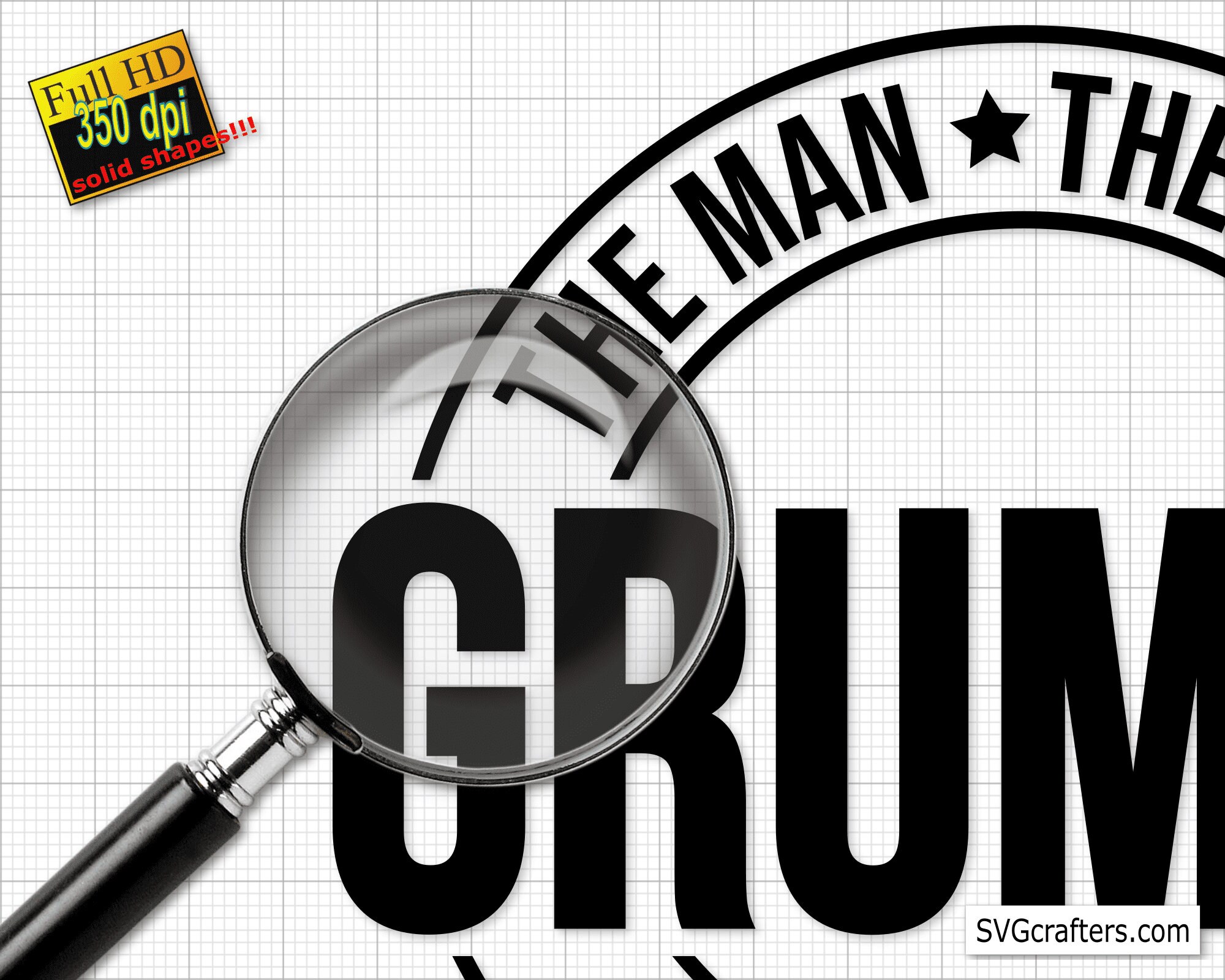 Grumpy the Man the Myth the Legend Svg, Grandpa Svg, Grandfather Svg ...