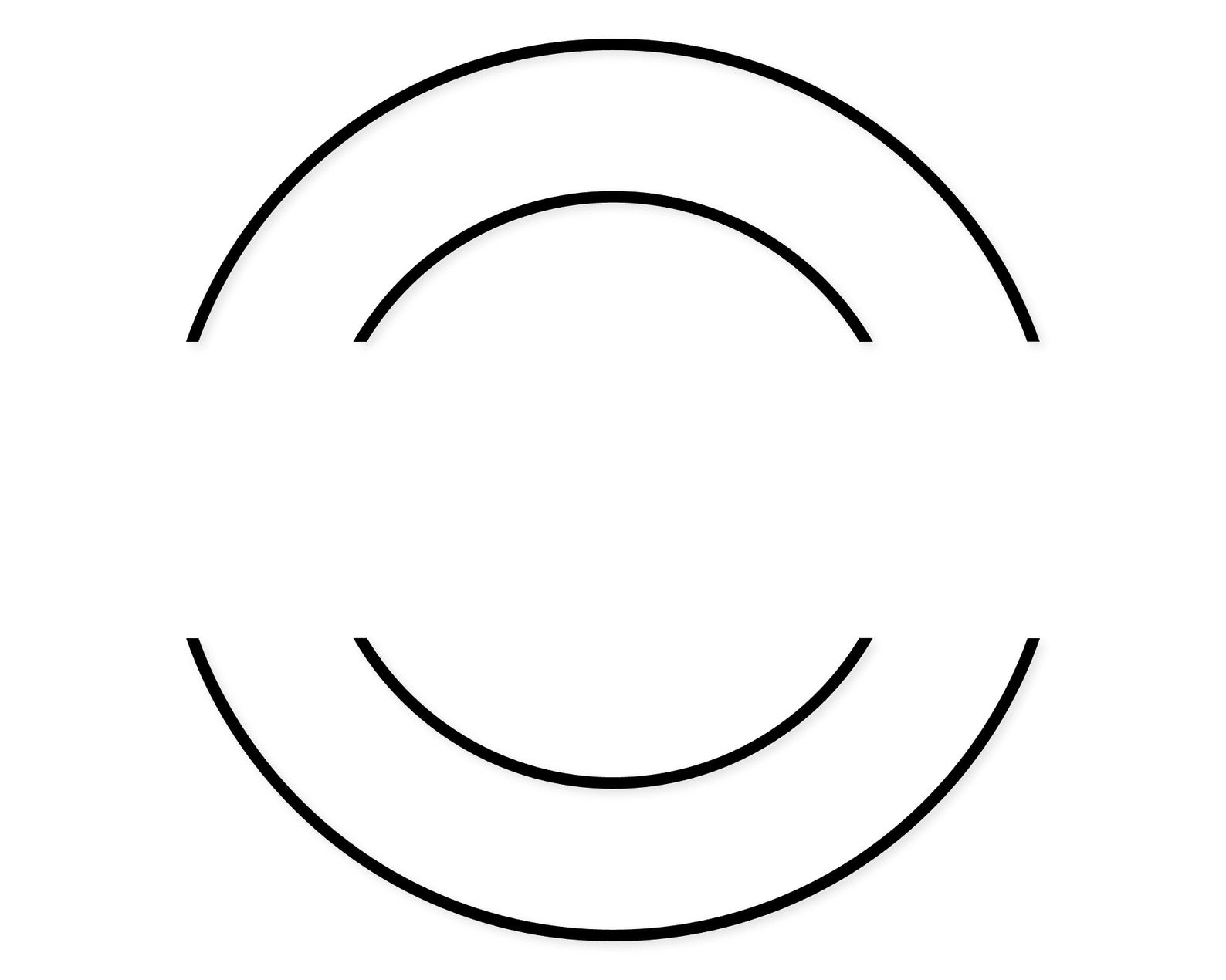 Double Circle Frame Svg Circle Monogram Svg Circle Split - Etsy