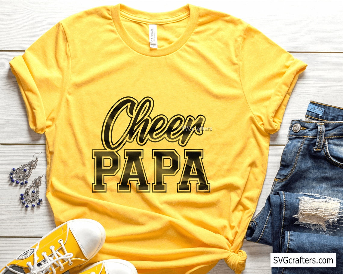 Cheer Papa Svg Cheer Coach Svg Cheerleader Svg Coach Svg - Etsy