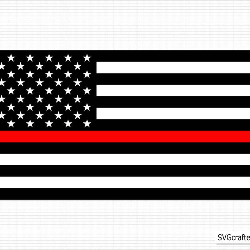 Thin Red Line - Etsy