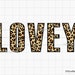 LOVEY Leopard Svg Png Leopard Lovey Svg Grandma Svg Mom and - Etsy