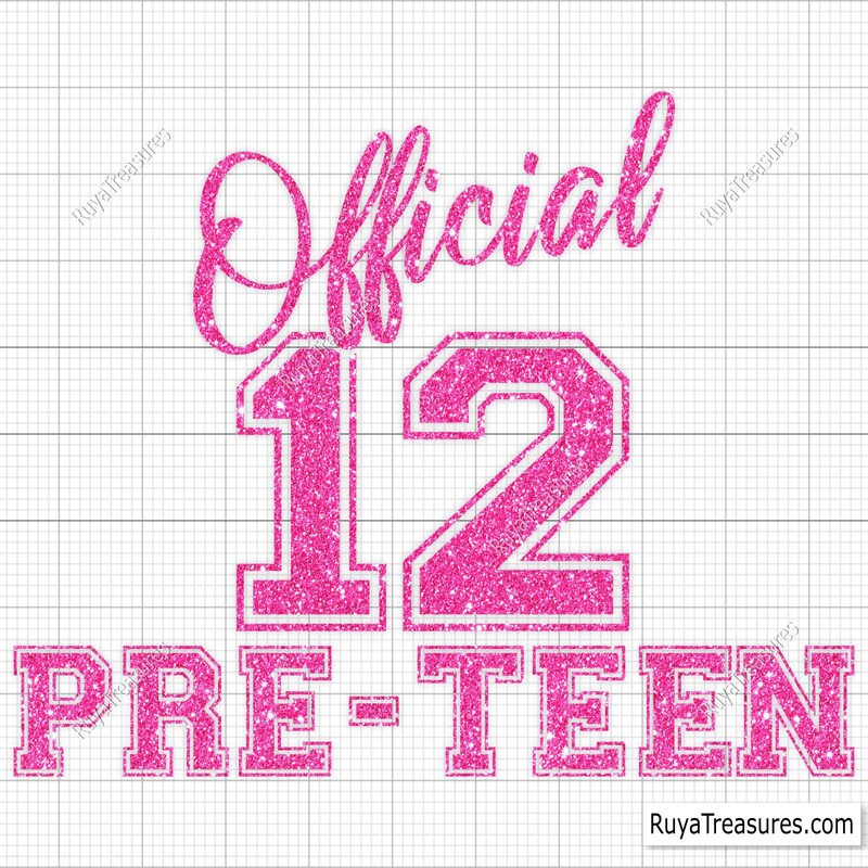 12th Birthday - Etsy