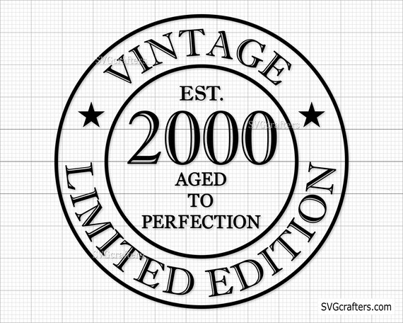 22nd Birthday Svg Png 22nd Svg Aged to Perfection Svg 22 | Etsy