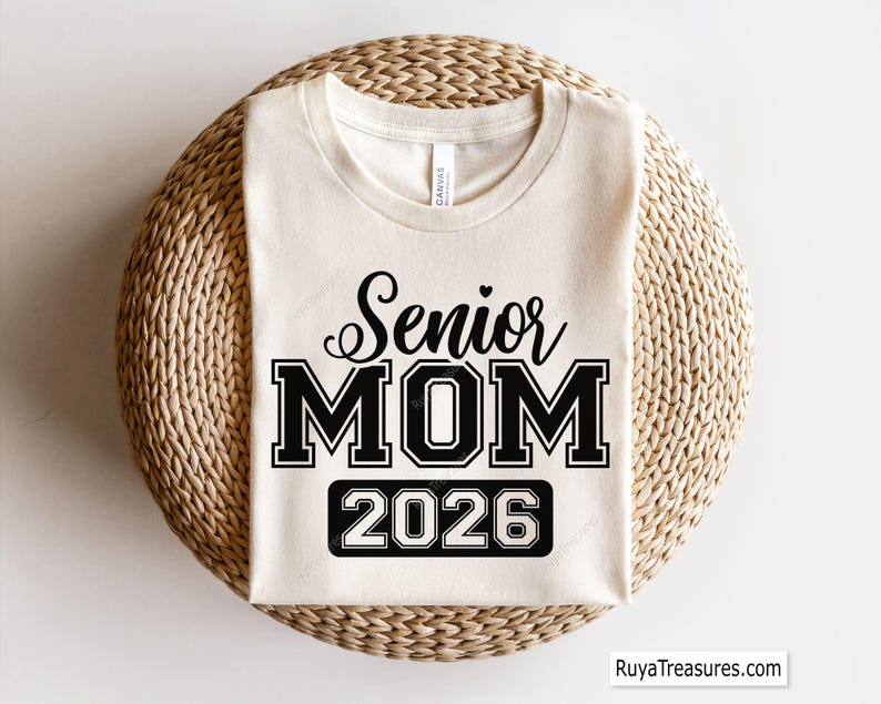 Senior Mom 2026 svg, Senior Dad 2026 svg, Football Mom svg, Klasse von ...
