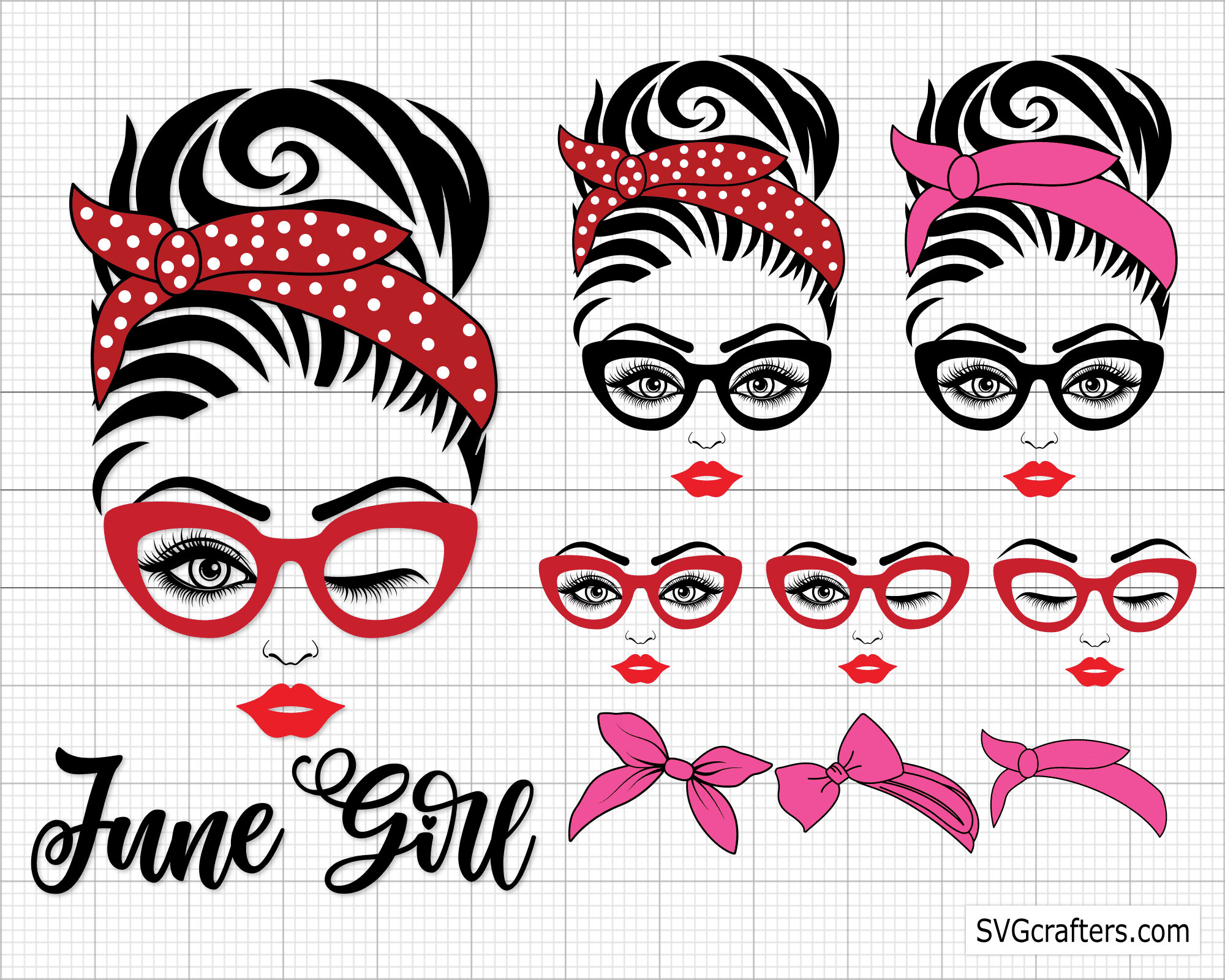 June Girl Svg June Birthday Svg June Birthday Shirt Born in - Etsy ...