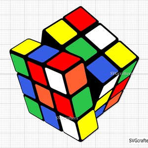 Rubiks Cube Svg Cube Svg Rubic Cube Svg Rubics Cube Vector - Etsy Canada