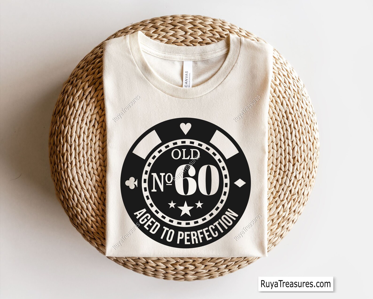 Poker 60th Birthday Svg, 60th Svg, Old Number 60 Svg, 60th Cut File for ...
