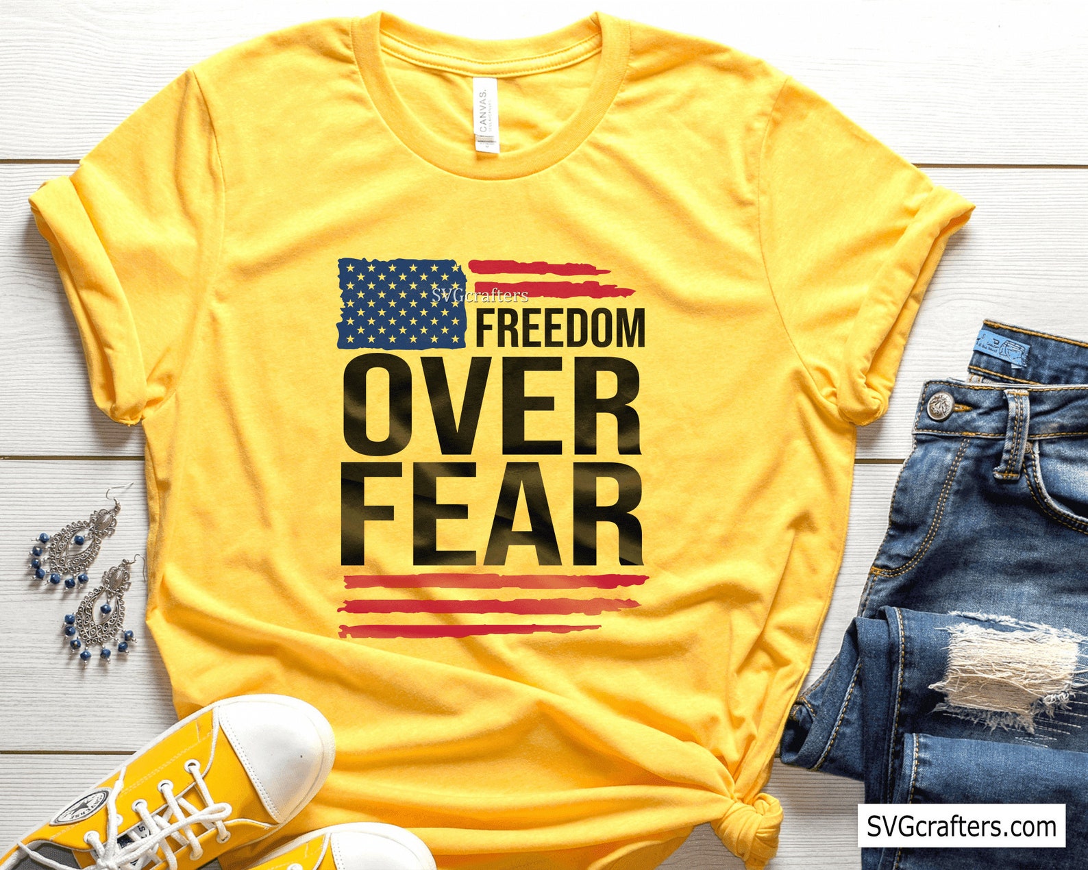 Freedom Over Fear Flag Svg Freedom Svg Medical Freedom Svg - Etsy