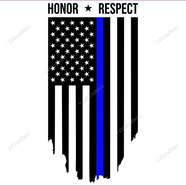 Police Respect Svg - Etsy
