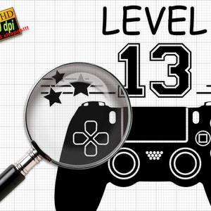 Level 13 Unlocked Svg, 13th Birthday Svg, Birthday Girl Svg, Teenager ...