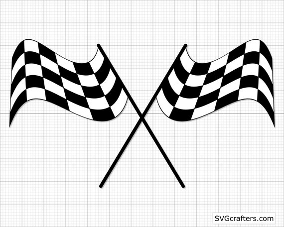 Checkered Flag Svg Racelife Svg Racing Svg Racing Life Svg - Etsy