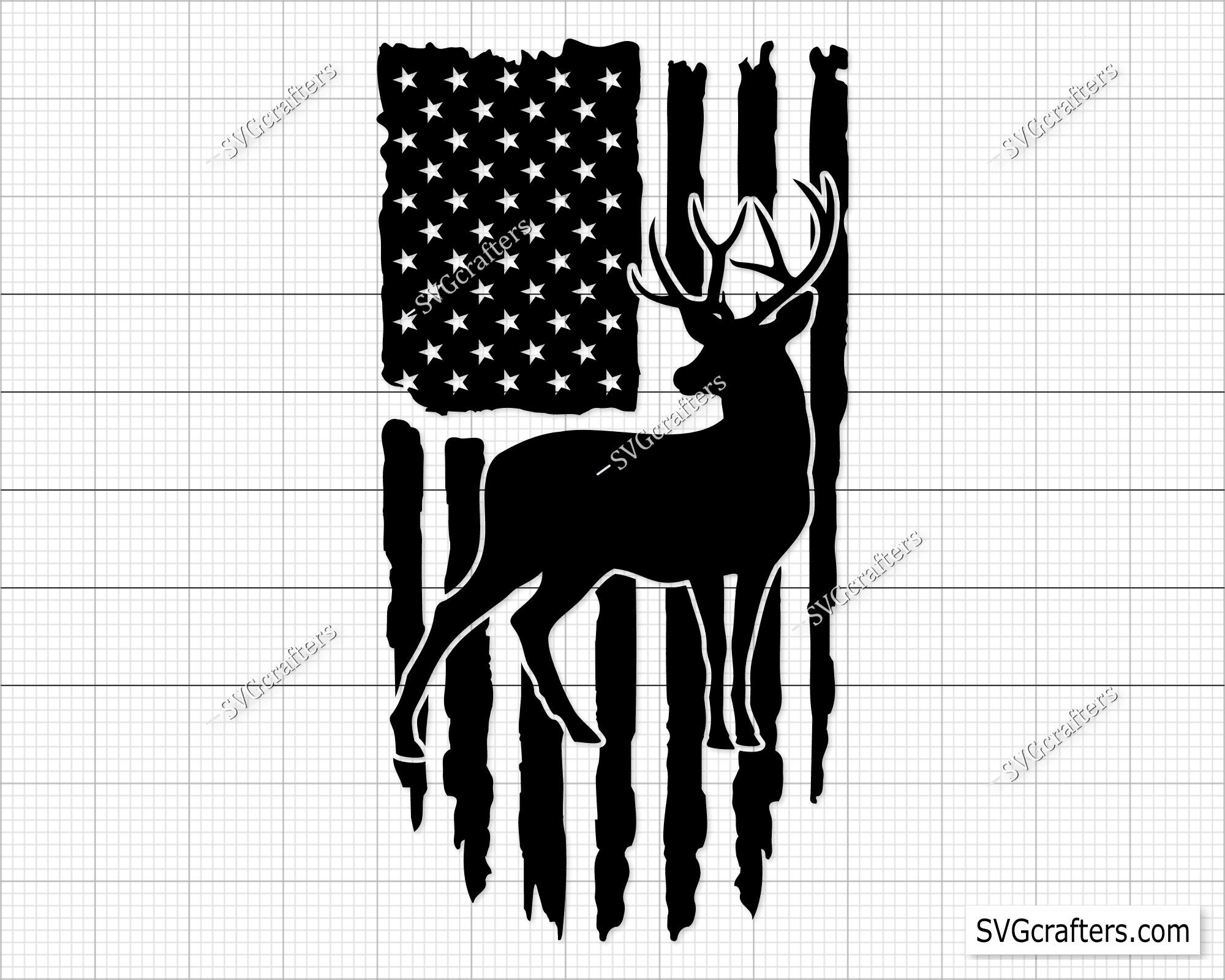 Deer Flag Svg Hunting Svg Deer Svg Deer Head Svg Deer Flag - Etsy Hong Kong