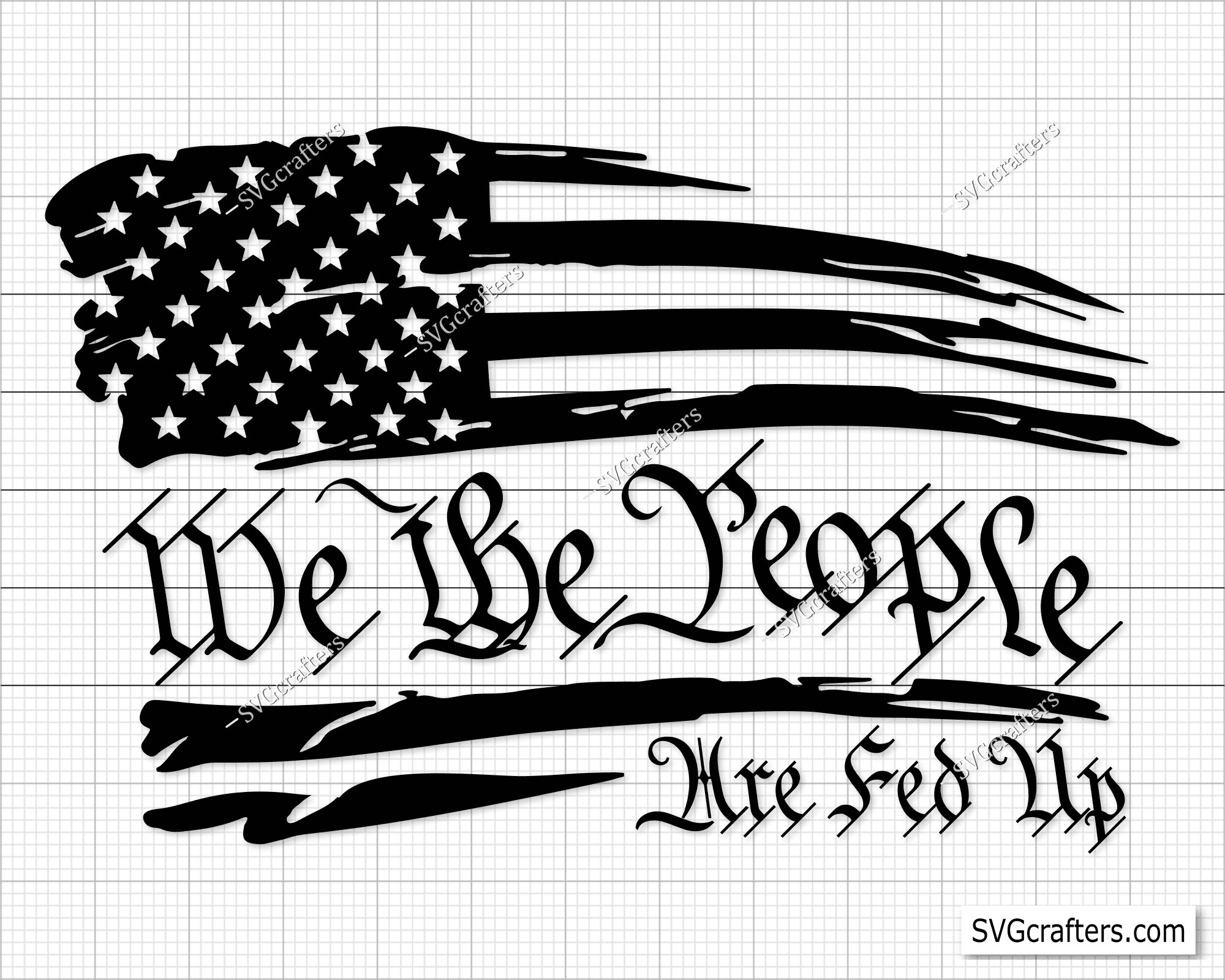 We the People Svg American Flag Svg Patriotic Svg 2nd - Etsy Canada